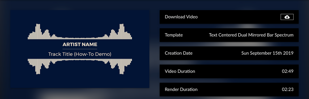 How To Create a Music Visualizer with No Images